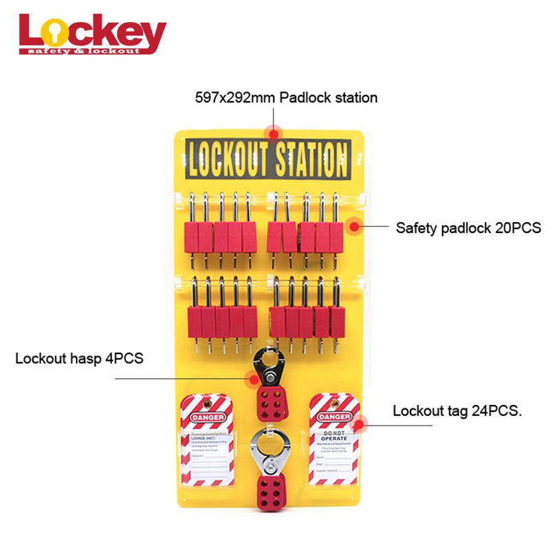 20-Lock Padlock Station LG09 - Lockey
