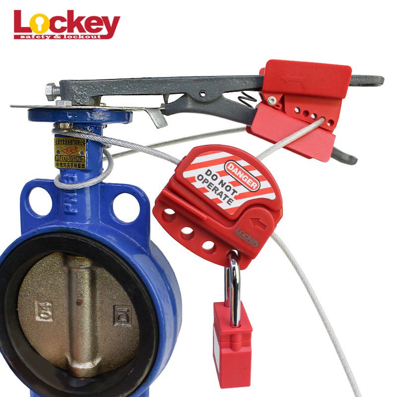 Adjustable Butterfly Valve Lockout BVL11 - Lockey