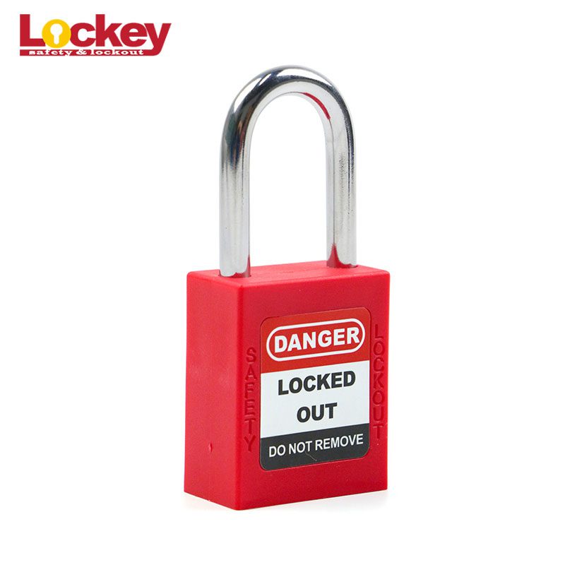 38mm Steel Short Shackle Safety Padlock P38S