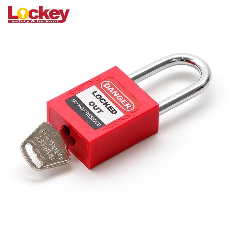 38mm Steel Short Shackle Safety Padlock P38S