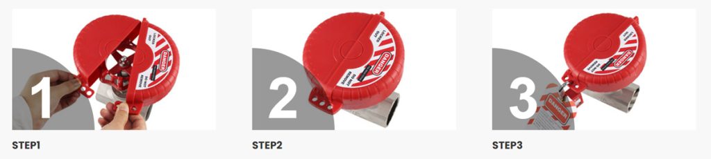 Cylinder Tank Lockout ASL03 - Lockey